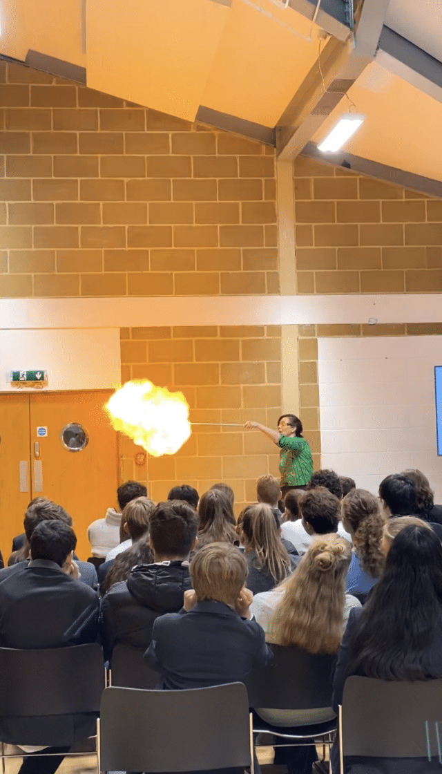 Inspiring JGP talk by Fran Scott - Claremont Fan Court School